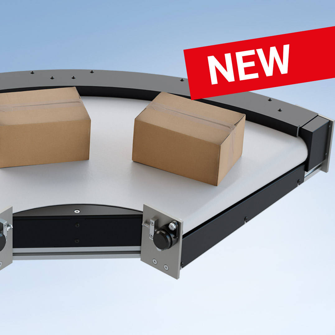 New High-Performance Belt Conveyor for Conveying Goods Around Corners ...